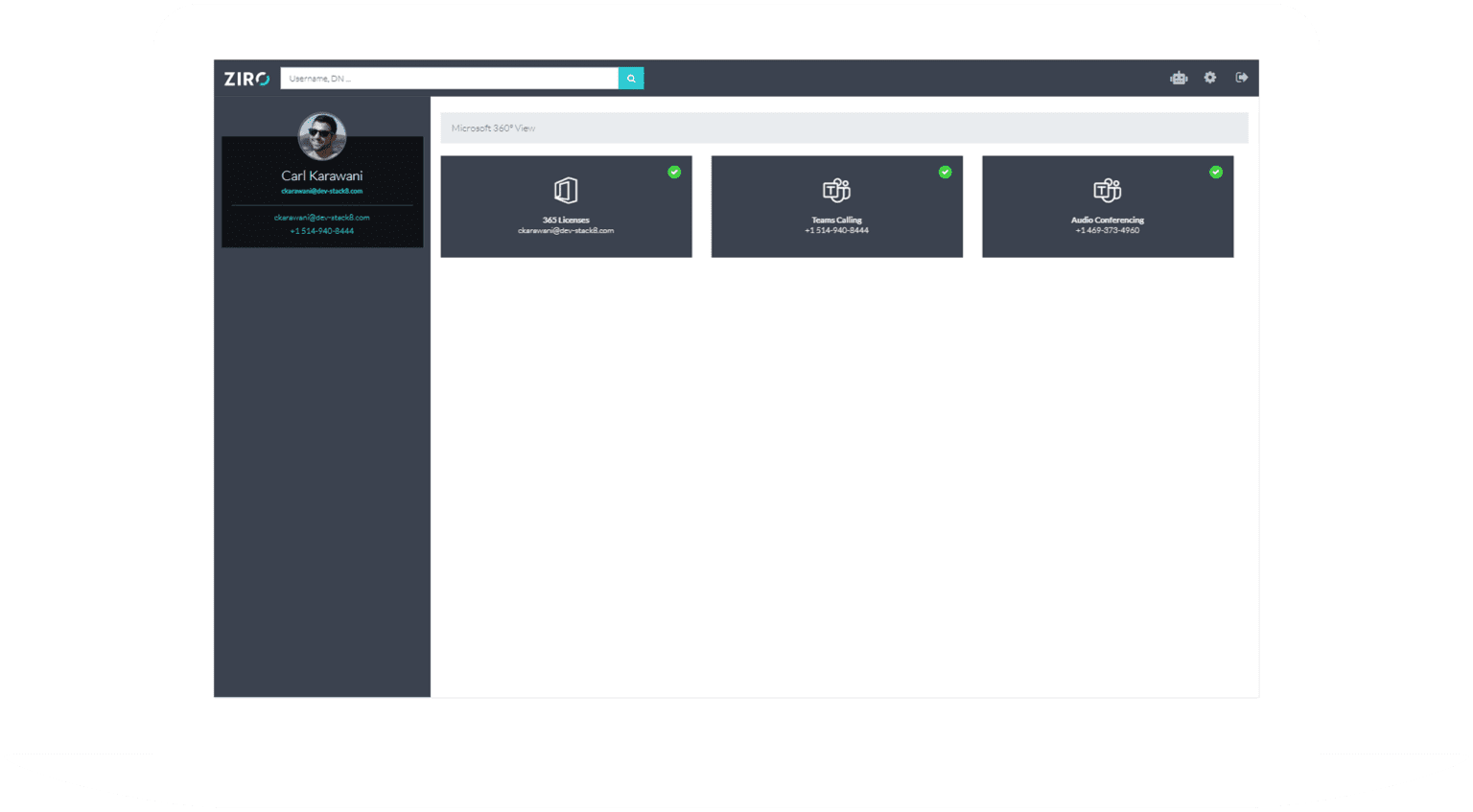 Automated UC Provisioning Software for Cisco & Microsoft — ZIRO